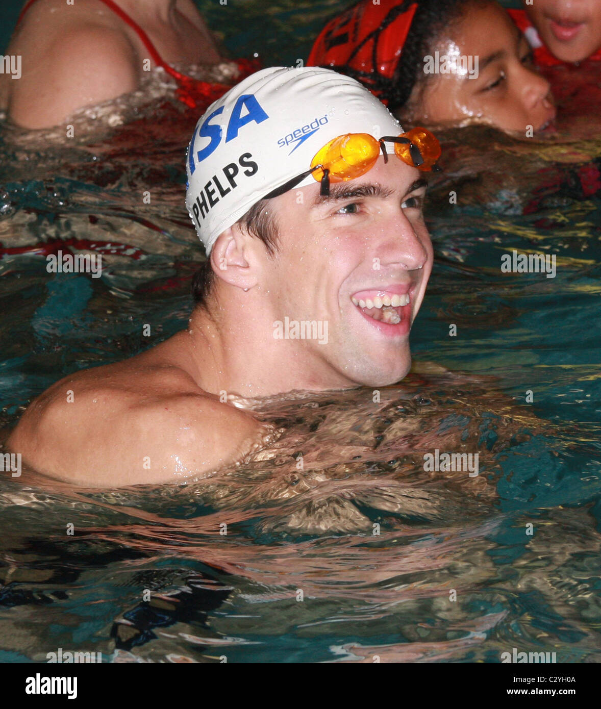 Michael Phelps Olympic champion promotes the 'Visa Grant for Early ...