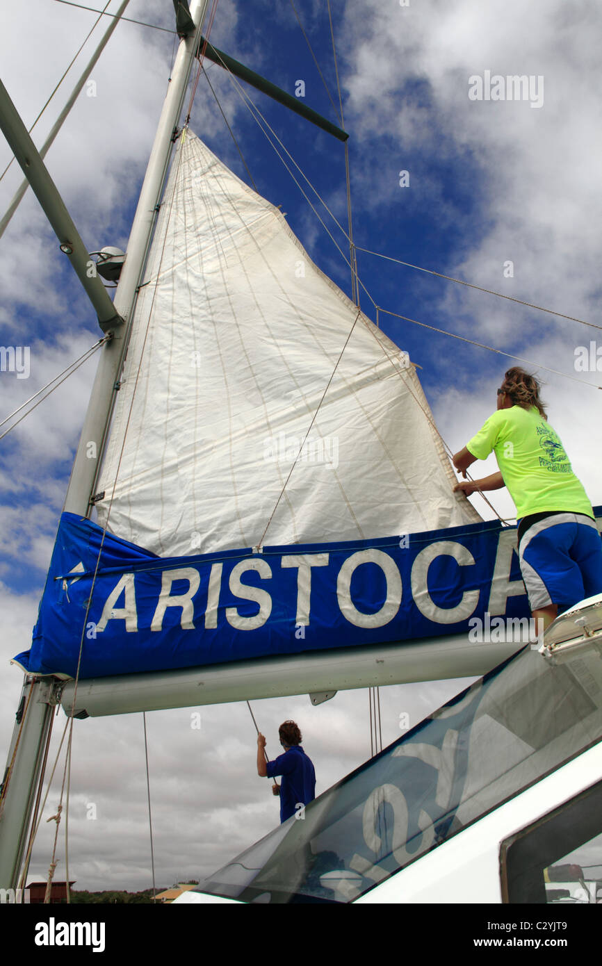 Boat crew hi-res stock photography and images - Alamy