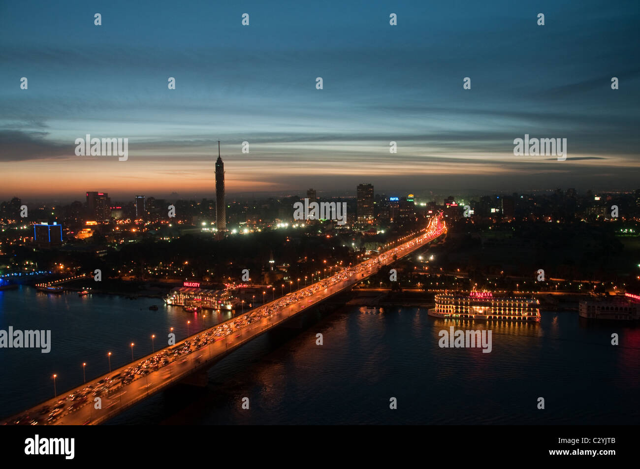 Egypt at dusk hi-res stock photography and images - Alamy
