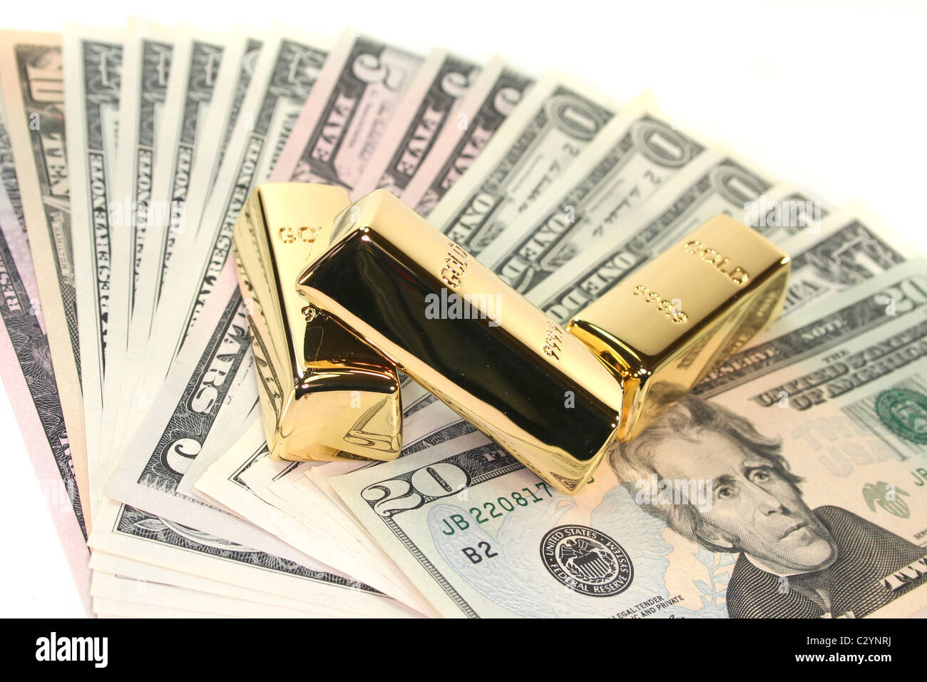 Bank notes bars hi-res stock photography and images - Alamy