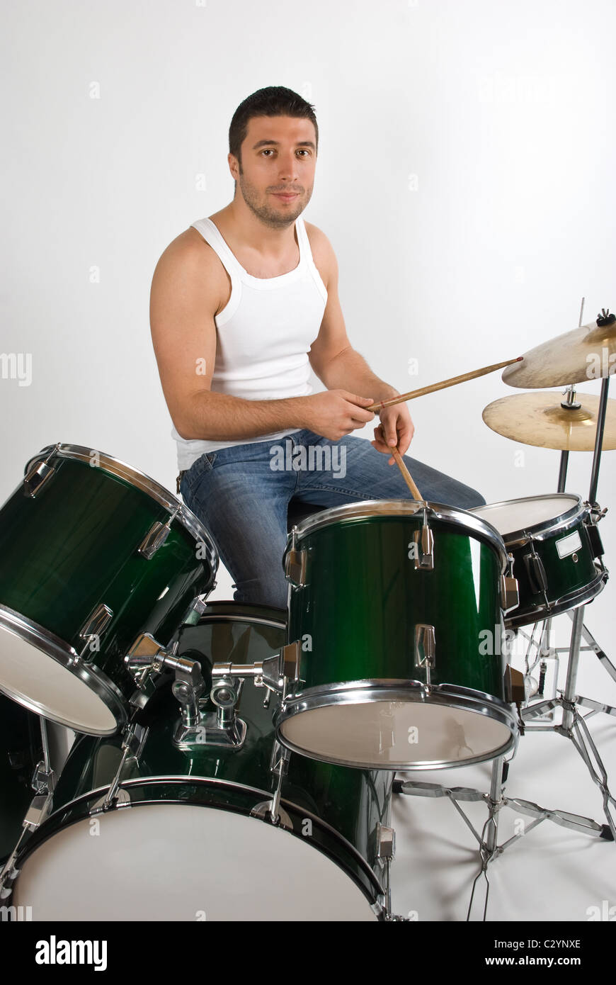 Drummer playing drums hi-res stock photography and images - Alamy Drummer playing drums hi-res stock photography and images - Alamy