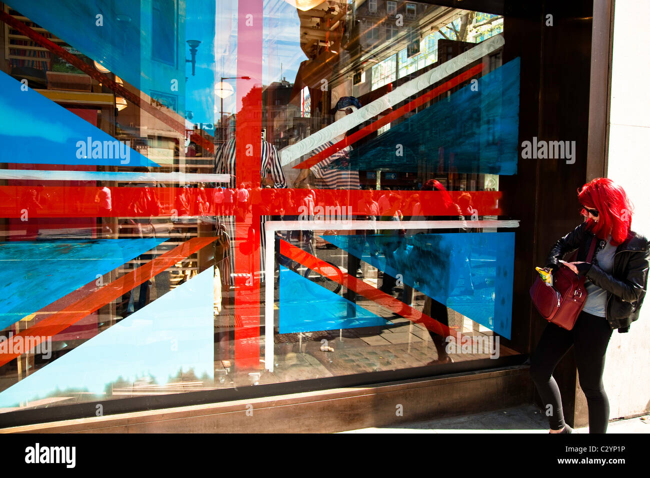 Union jack flag black white hi-res stock photography and images - Alamy