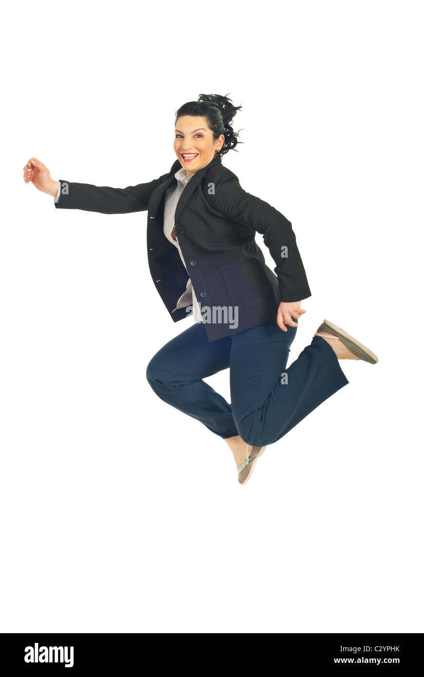 Portrait executive in profile Cut Out Stock Images & Pictures - Alamy