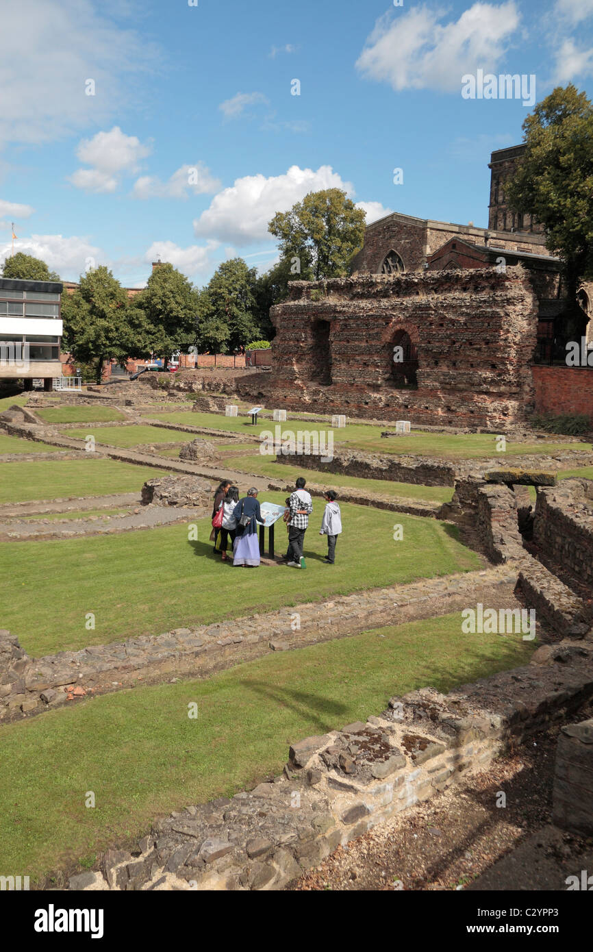Leicester roman ruins remains hi-res stock photography and images - Alamy