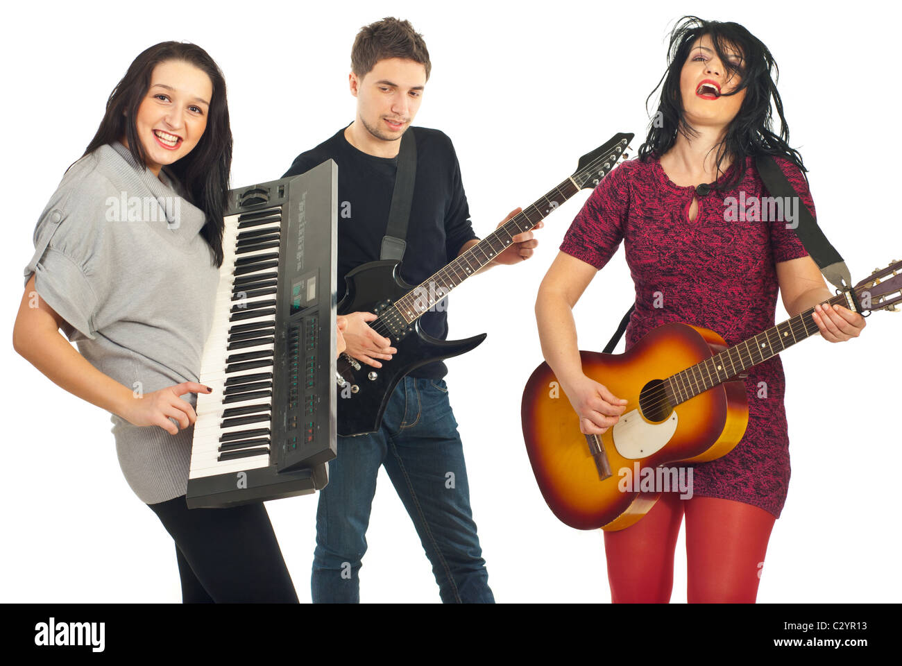 Musical instruments isolated hi-res stock photography and images - Alamy