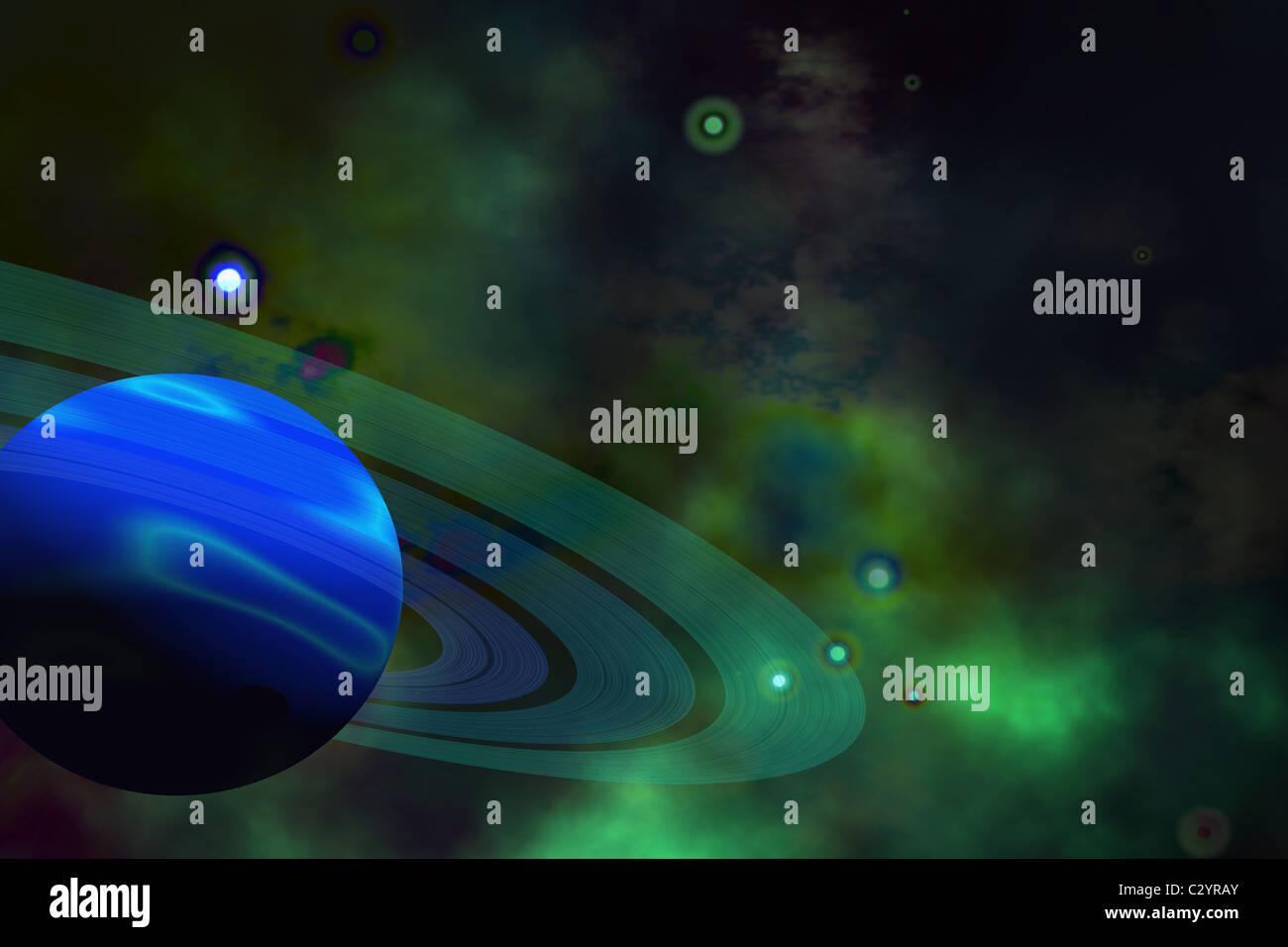 Ringed planet hi-res stock photography and images - Alamy