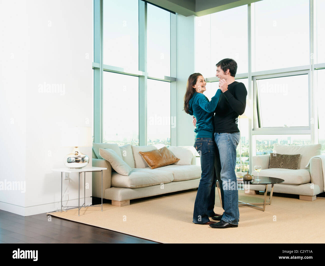 Dancing living room hi-res stock photography and images - Alamy