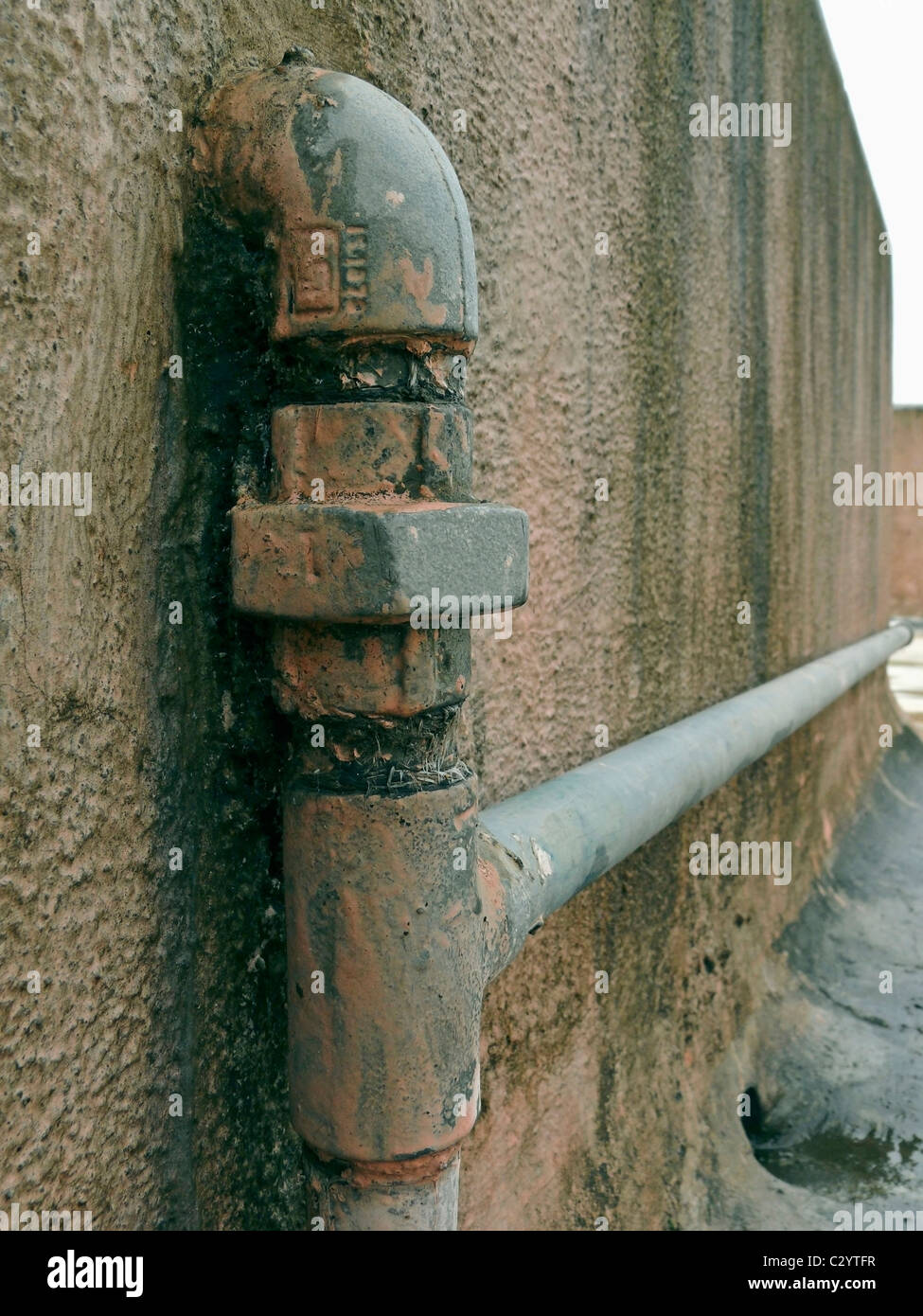 Close up of drinking water supplier pipes, India Stock Photo - Alamy