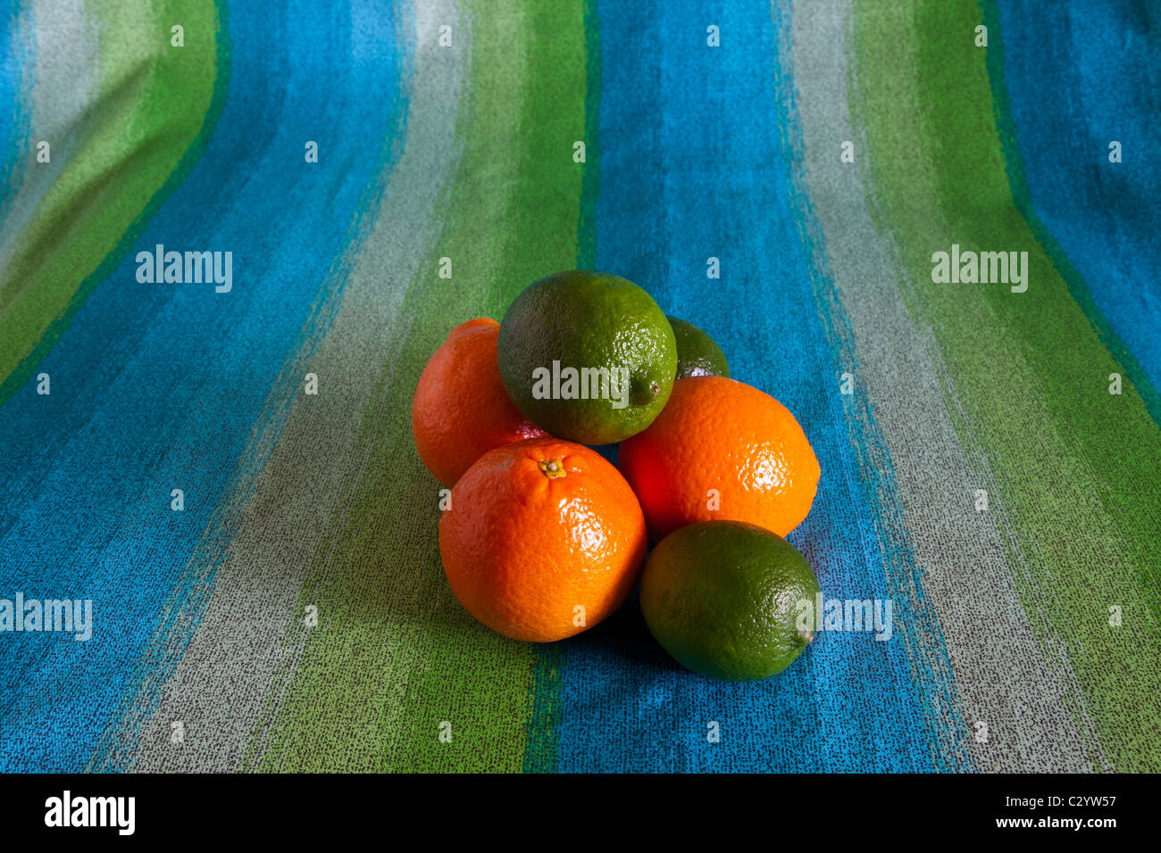 Fruit on a colorful background Stock Photo - Alamy