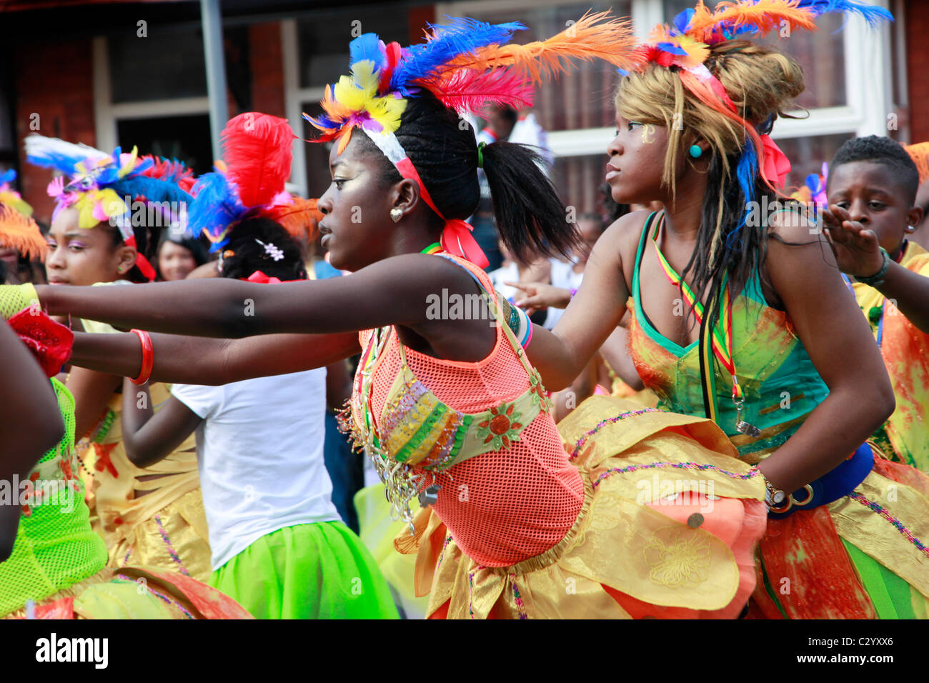 Moss side's carnival caribbean carnival hi-res stock photography and ...
