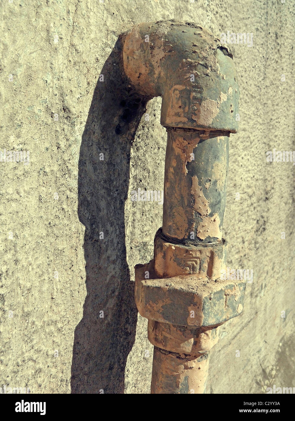 Close up of drinking water supplier pipes, India Stock Photo - Alamy