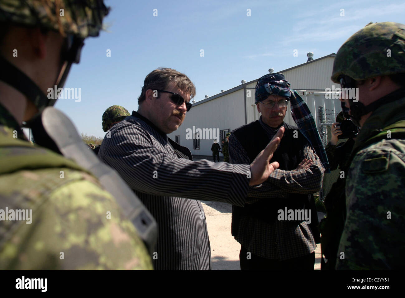 Canadian soldier(s) participate in exercises prior to being sent to ...
