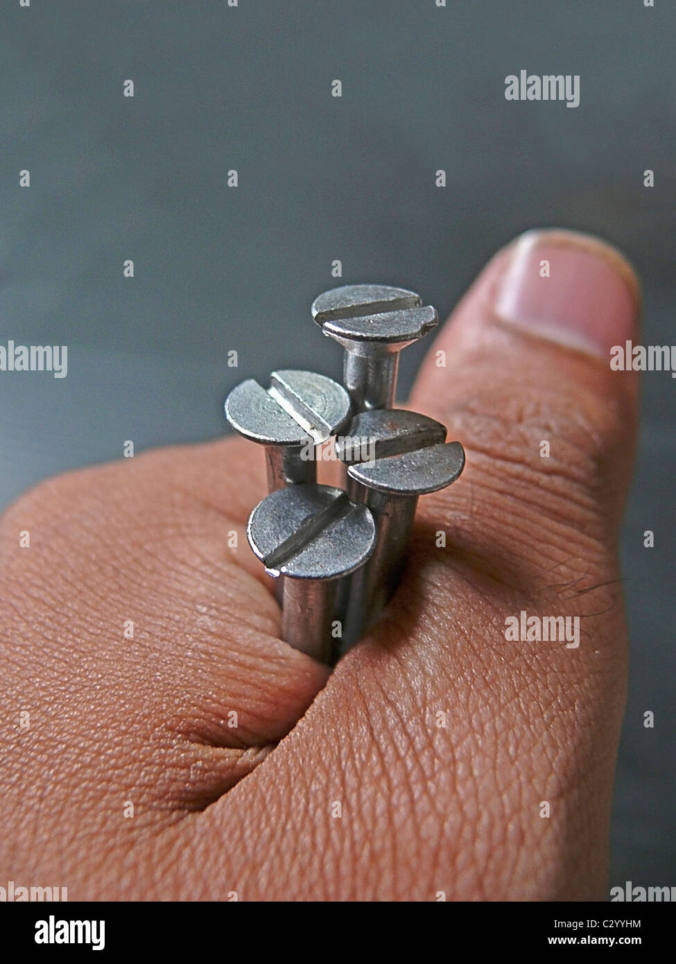 Screws bolt hi-res stock photography and images - Alamy