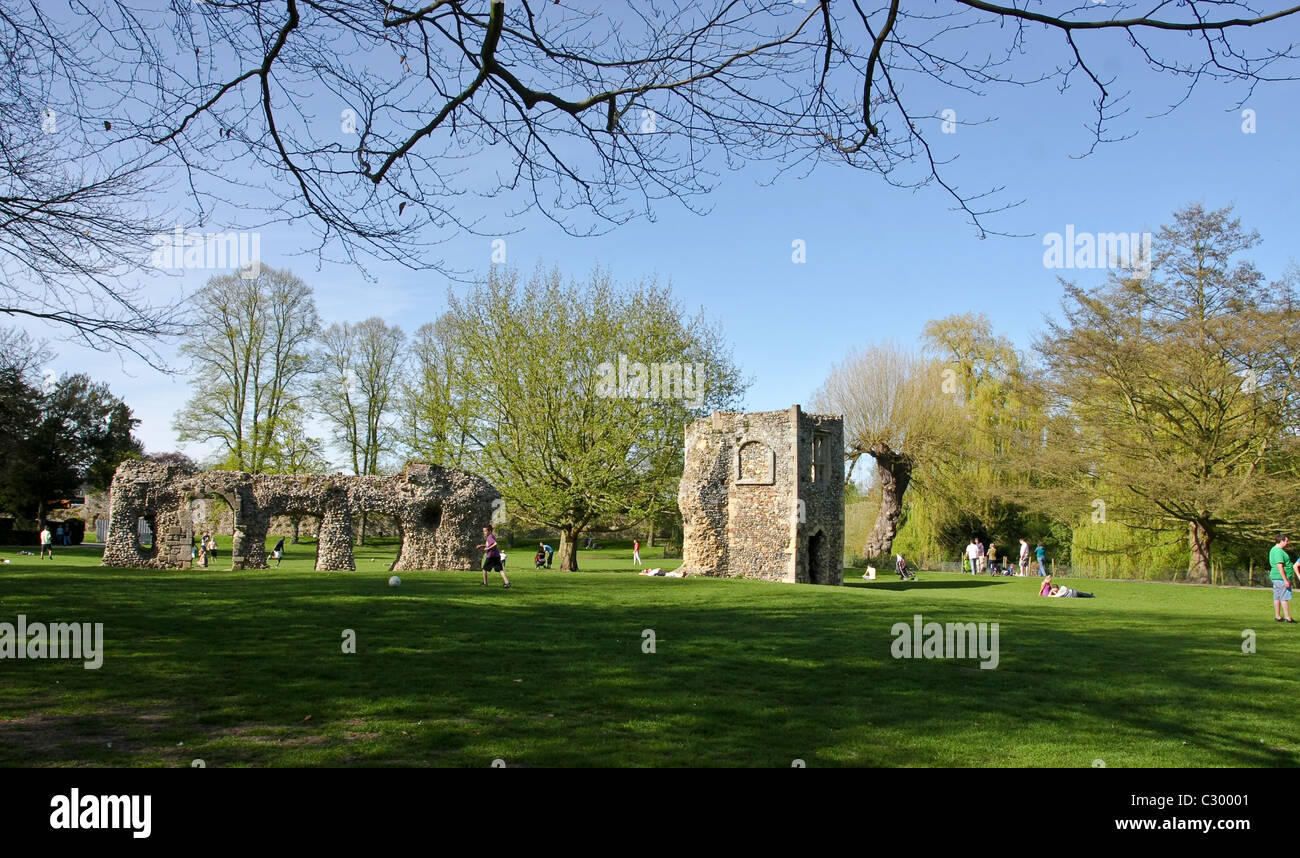Abbey gardens bury st edmunds hi-res stock photography and images - Alamy
