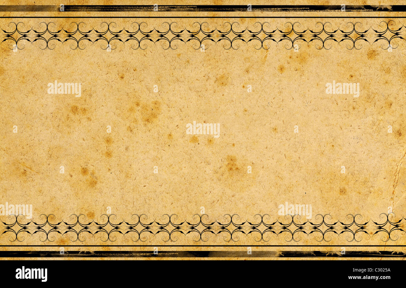 Retro style paper background with text space Stock Photo - Alamy