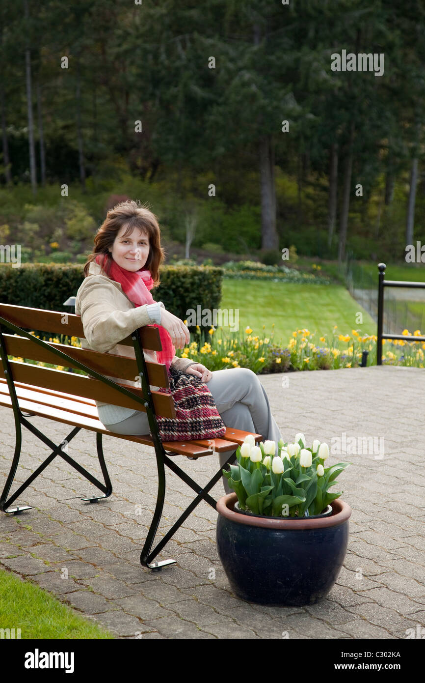 Portrait of a young woman. Victoria, BC, Canada Stock Photo - Alamy