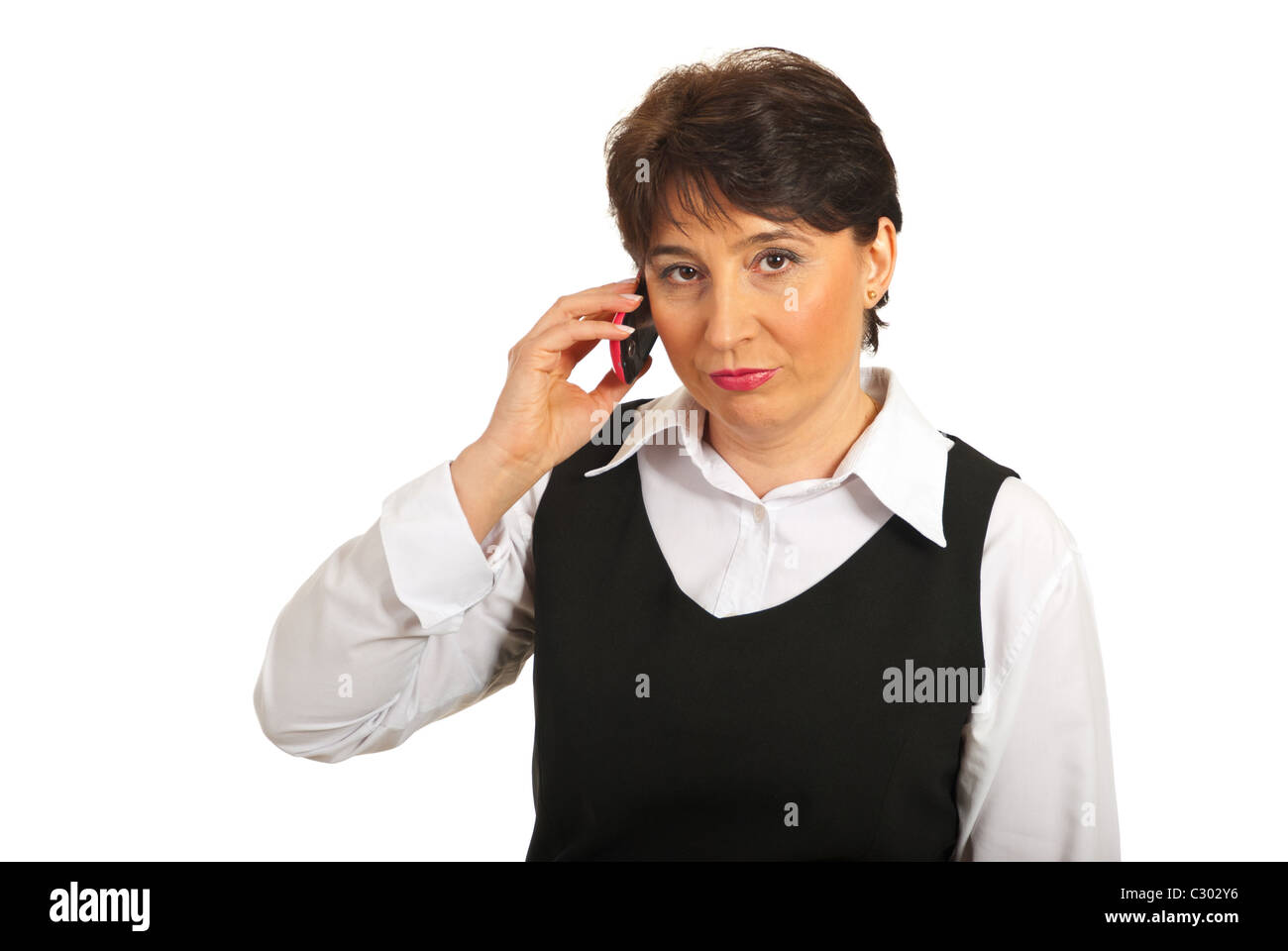 Female receiving bad news hi-res stock photography and images - Alamy