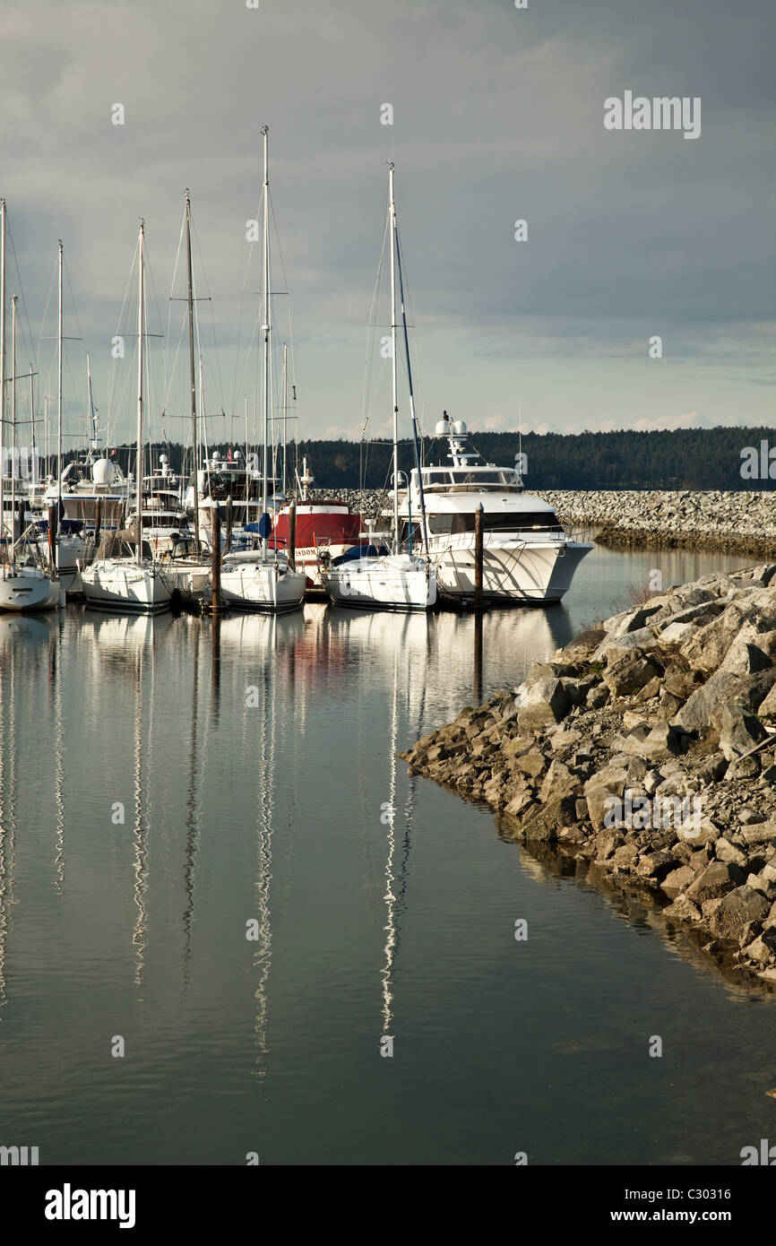 Sidney seascape. BC, Canada Stock Photo - Alamy