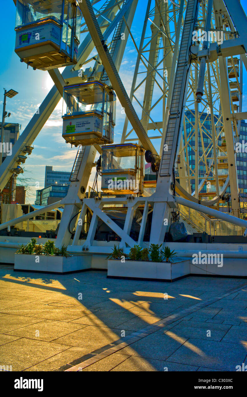 The wheel of Nottingham Stock Photo - Alamy