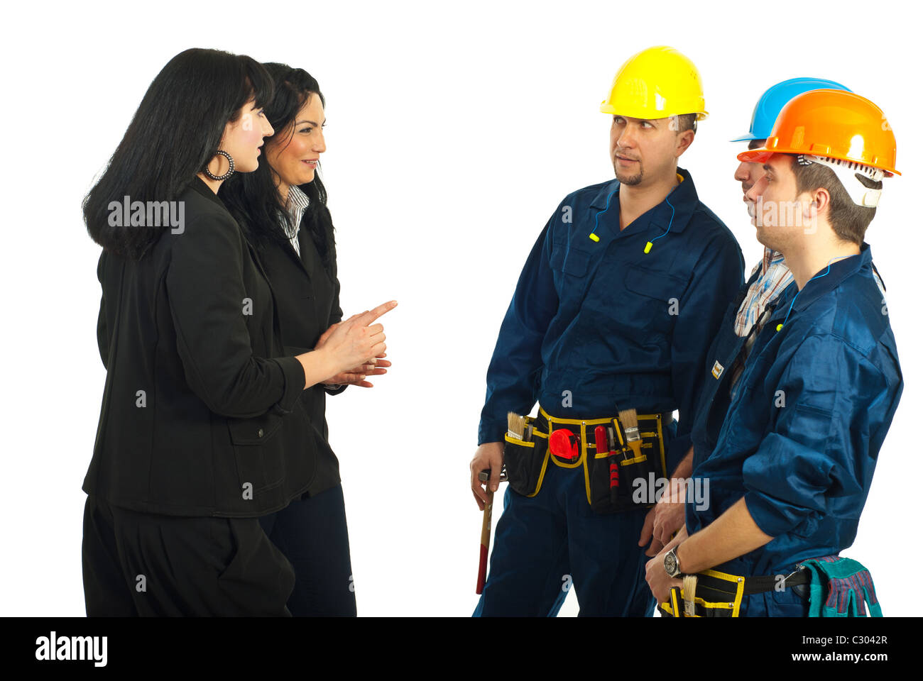Investor conversation Cut Out Stock Images & Pictures - Alamy