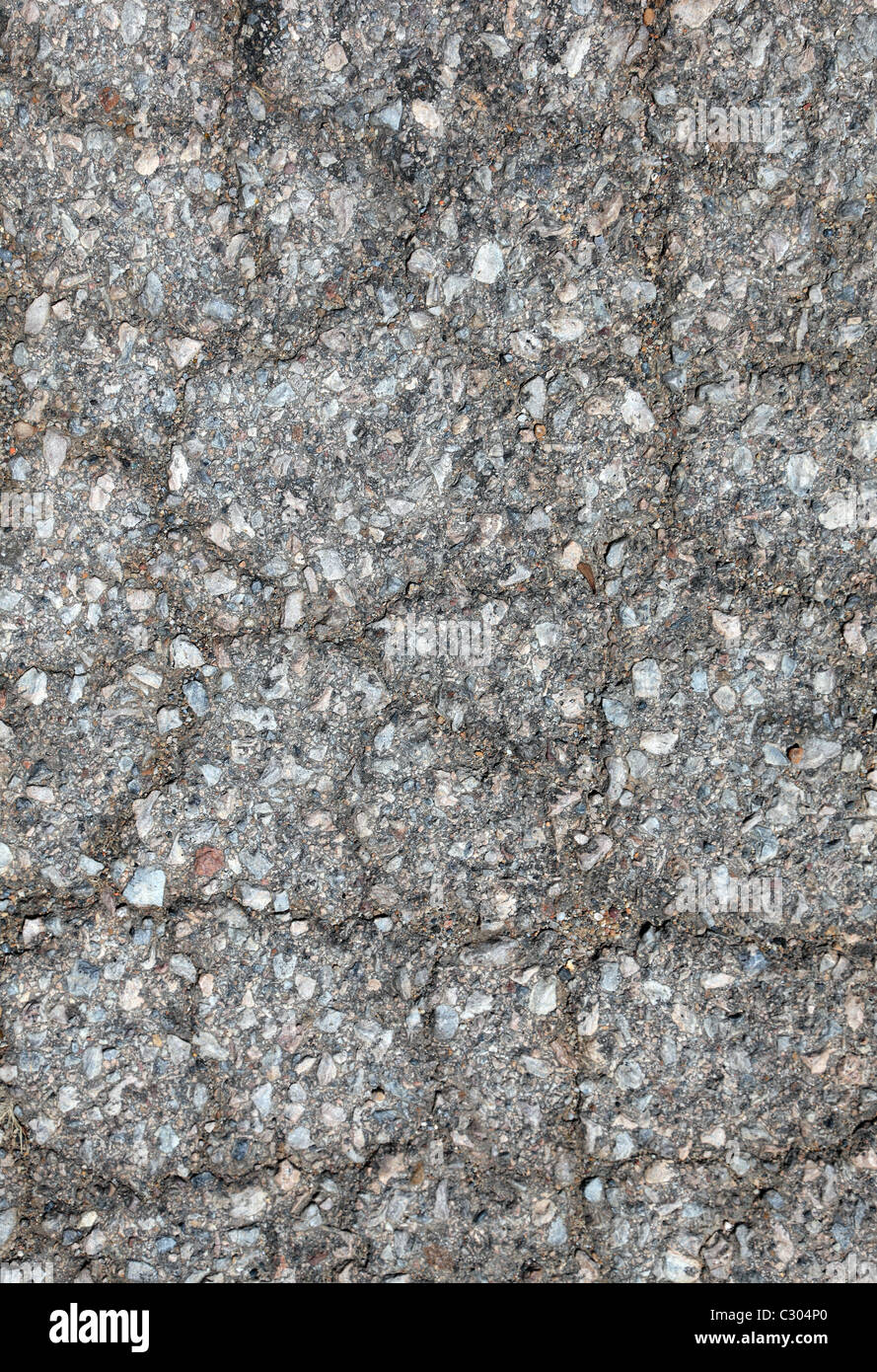 Grey asphalt as textured background or backdrop, empty space for design ...