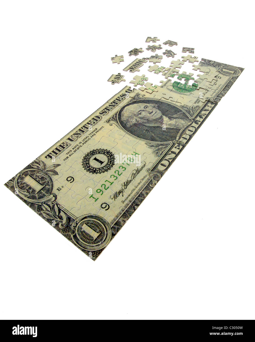 Banknoten puzzle hi-res stock photography and images - Alamy