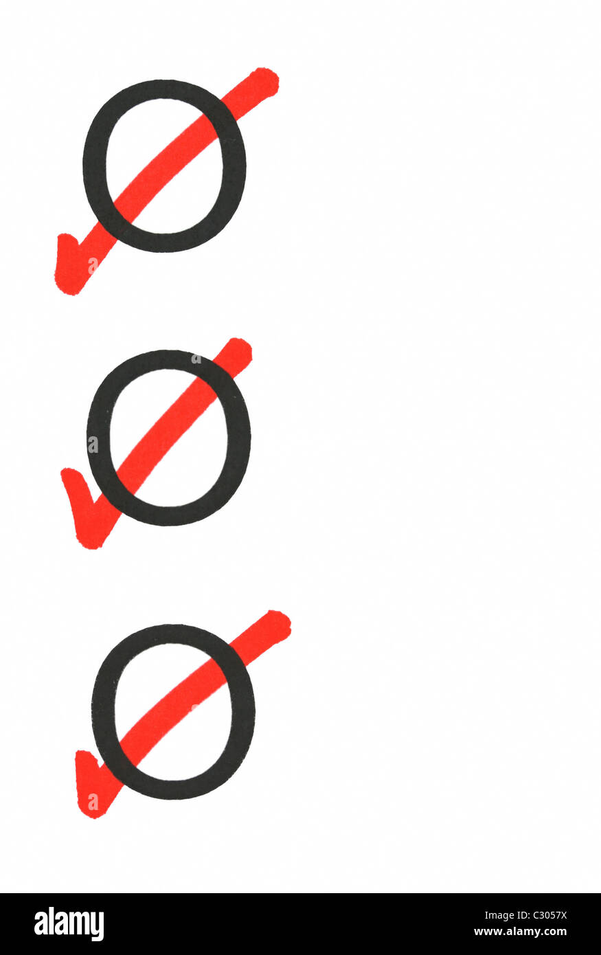 Check detail Cut Out Stock Images & Pictures - Alamy