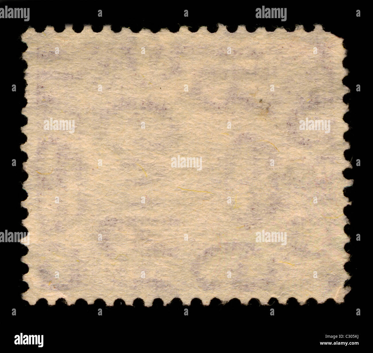 The reverse side of a postage stamp Stock Photo - Alamy