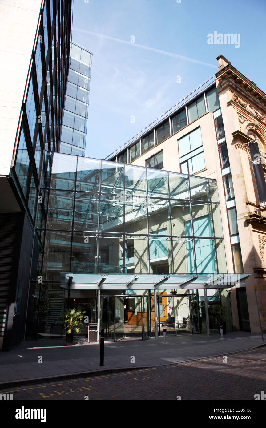 Entrance to Radisson Edwardian hotel in Manchester UK Stock Photo - Alamy