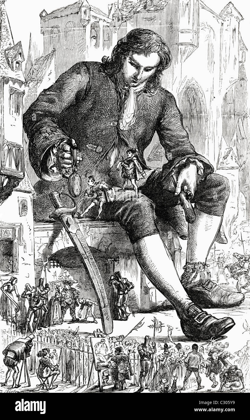 Gulliver's travels lilliput hi-res stock photography and images - Alamy