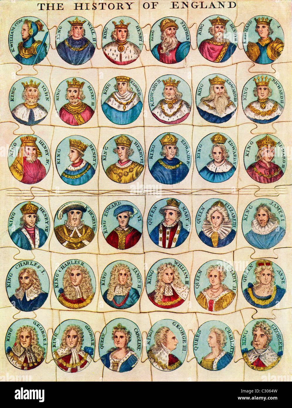 After a reproduction of possibly the first jigsaw puzzle. From The ...