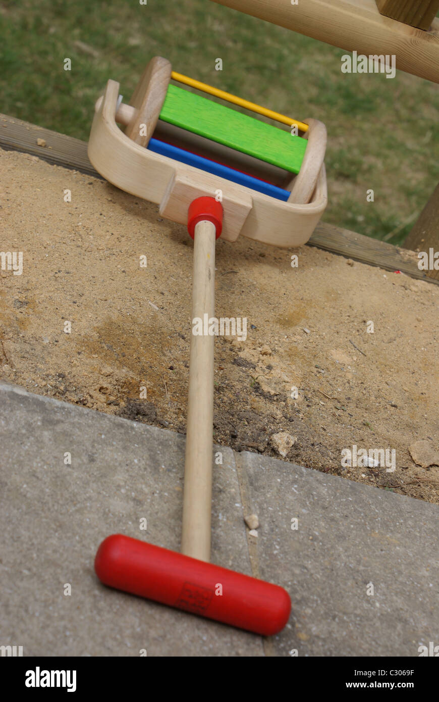 Push along handle hi-res stock photography and images - Alamy