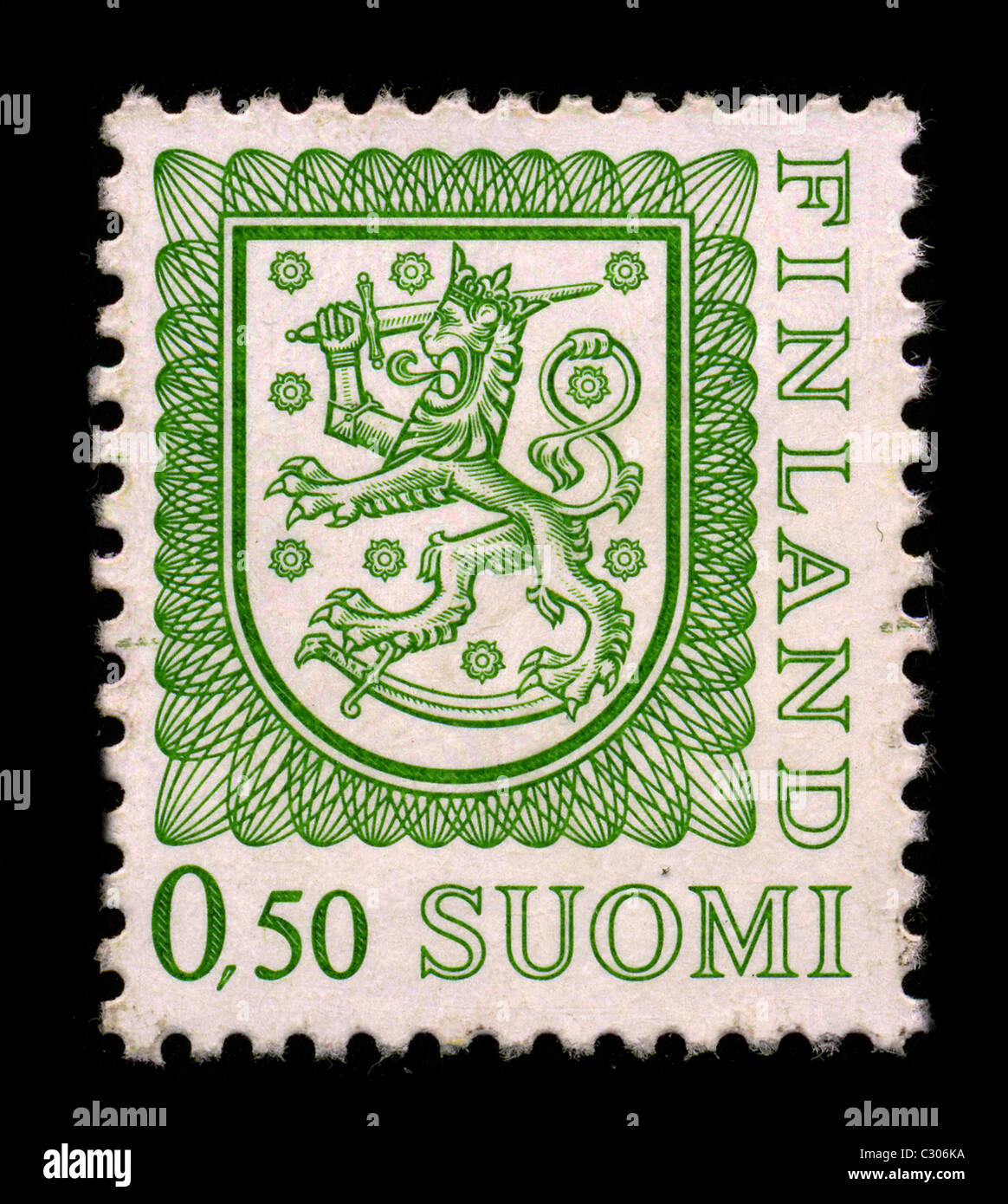 Finland coat arms stamp hi-res stock photography and images - Alamy
