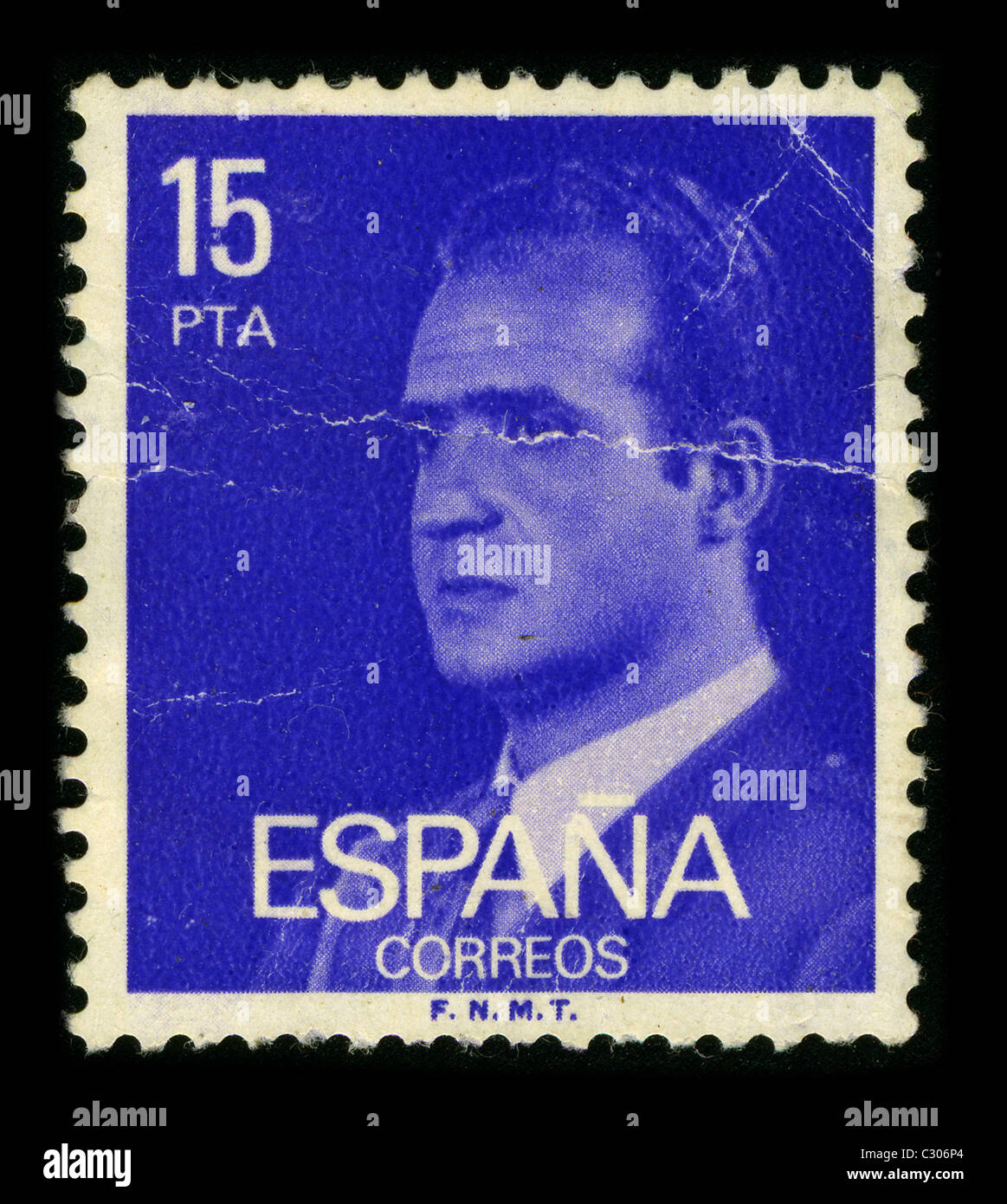 First postage stamp spain hi-res stock photography and images - Alamy