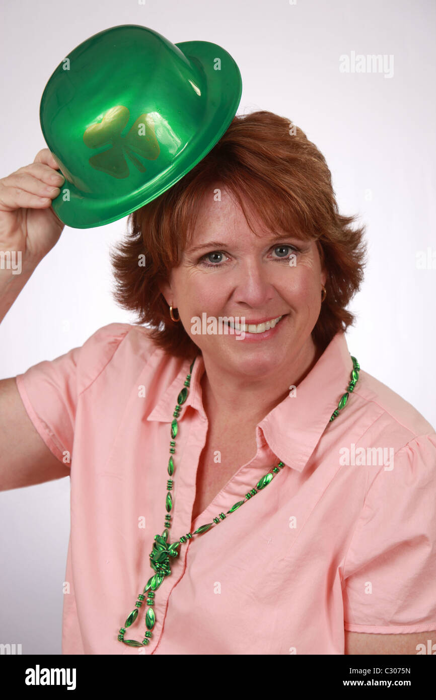 Mature irish woman hi-res stock photography and images - Alamy
