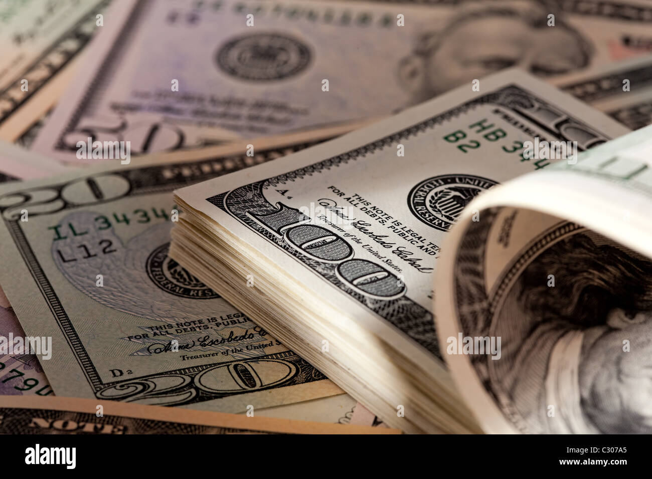 Us dollar geldschein hi-res stock photography and images - Alamy