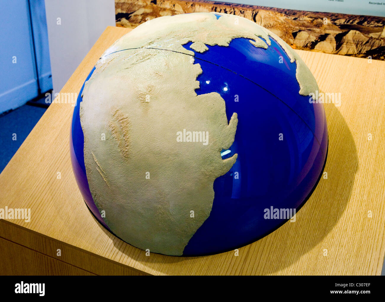 Pangaea supercontinent model globe Stock Photo - Alamy