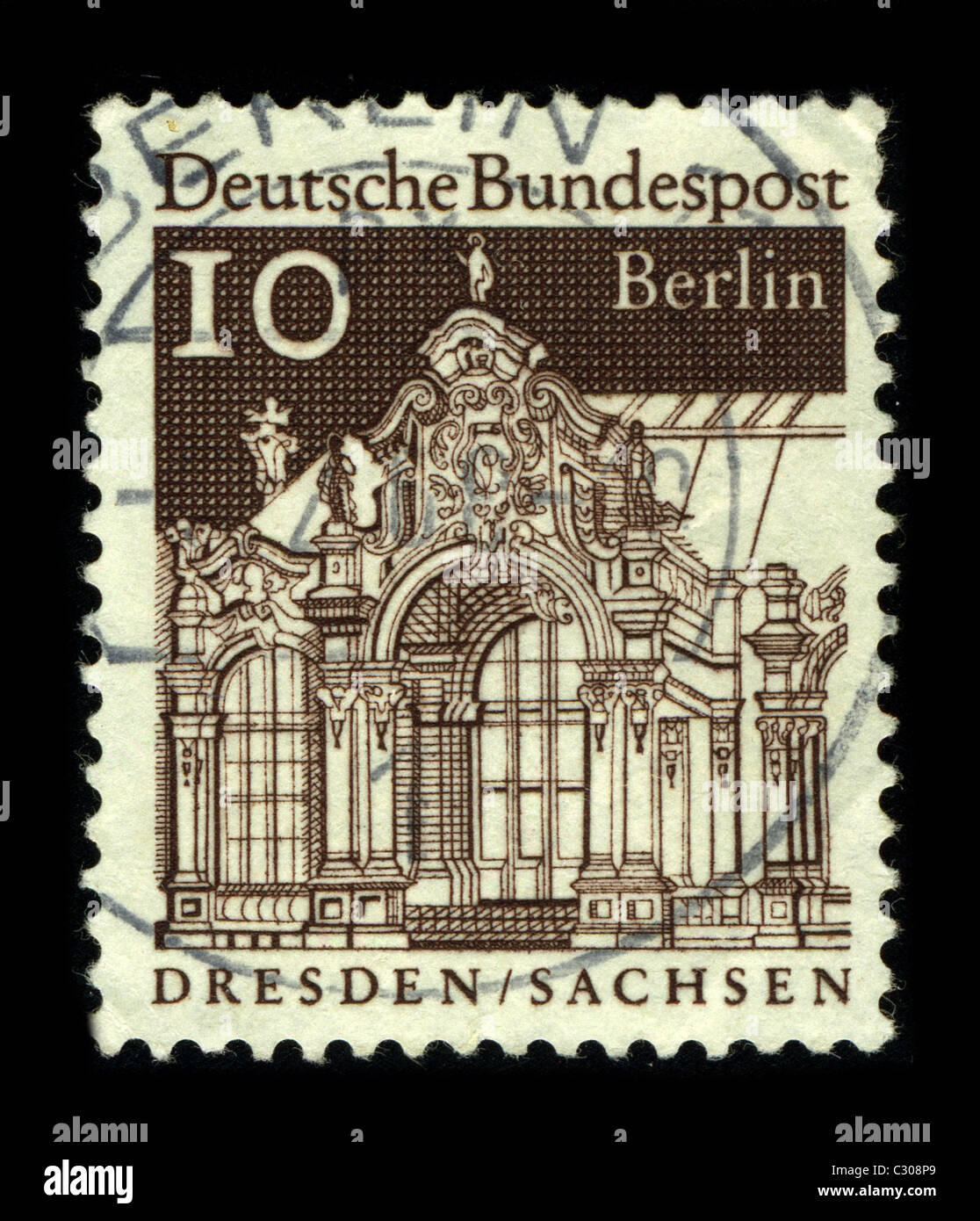 Dresden stamp germany hi-res stock photography and images - Alamy