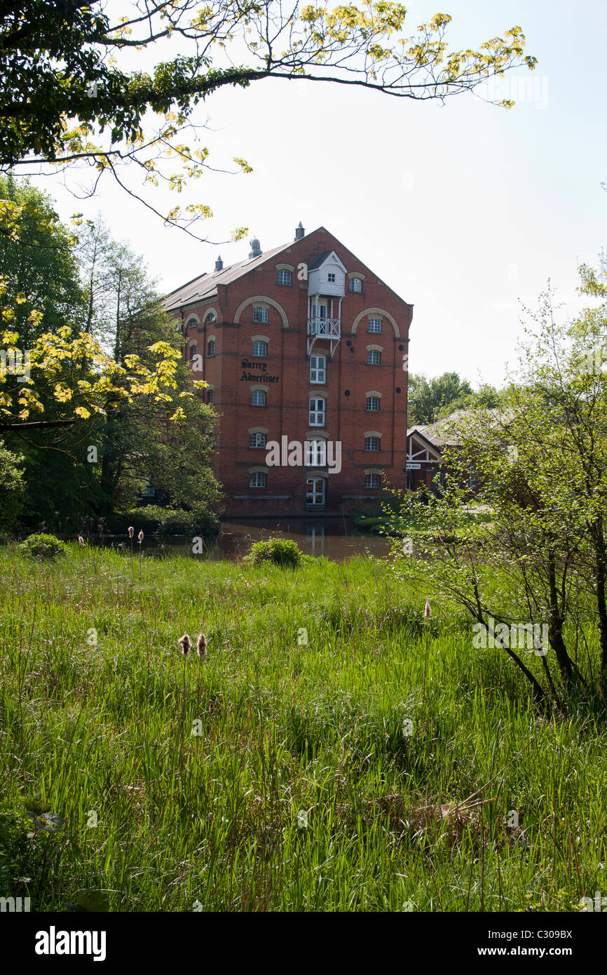 Stoke Mill, Guildford, Surrey, England Stock Photo - Alamy