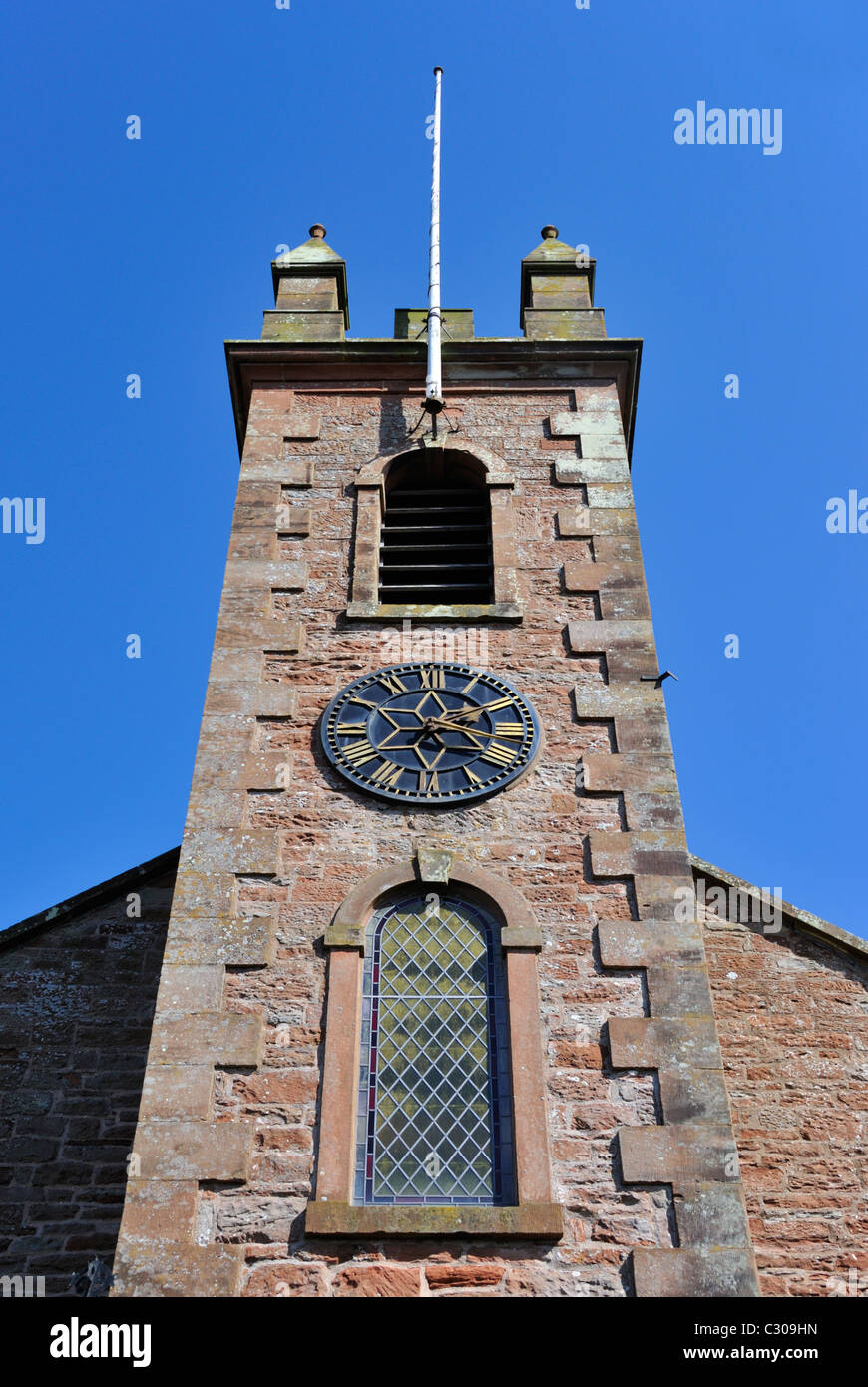 West tower (detail), Church of Saint Mary Magdalene. Hayton (near ...