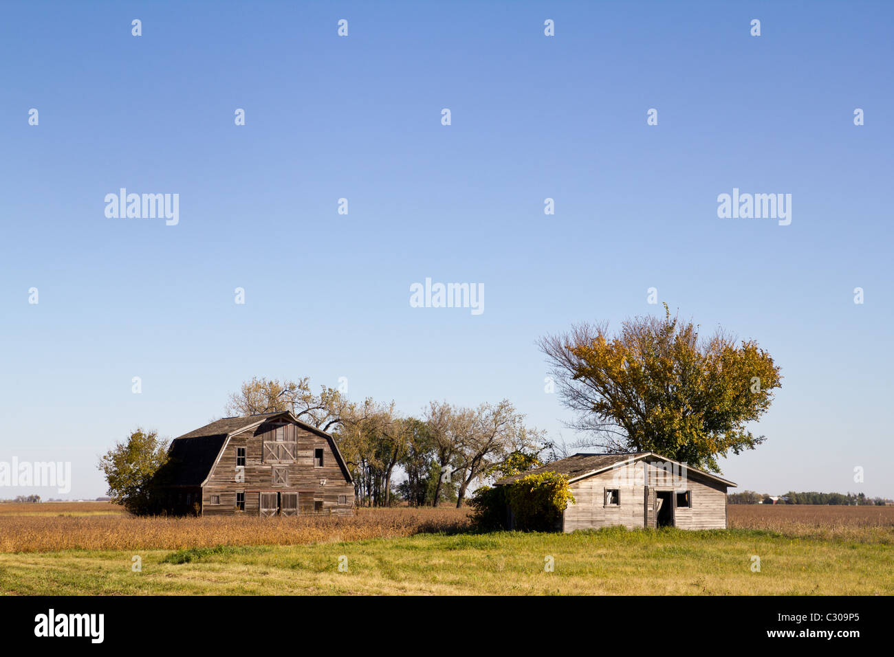 Old Rustic Buildings Stock Photo - Alamy