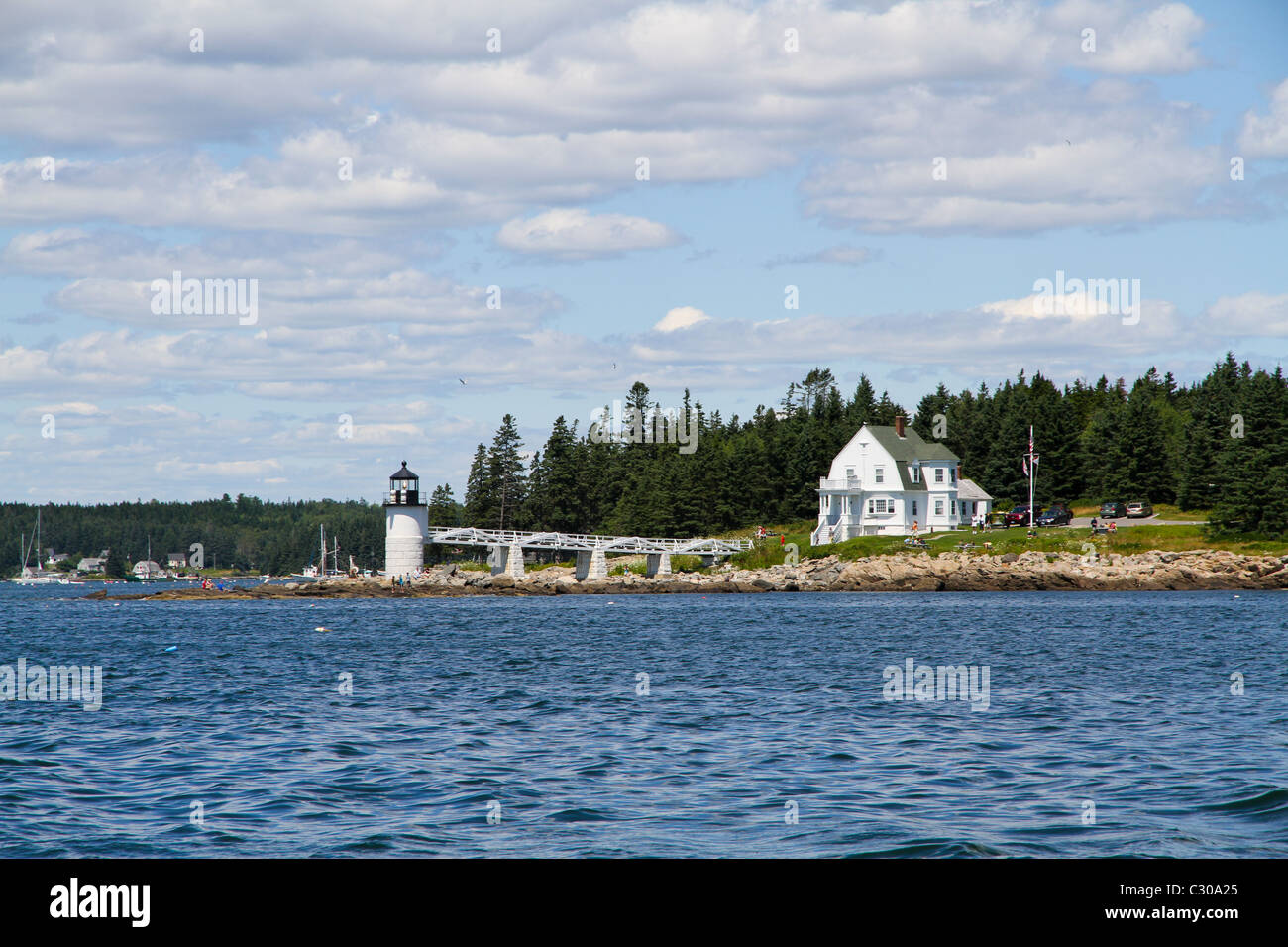 Marshall Point Light, Port Clyde Stock Photo - Alamy