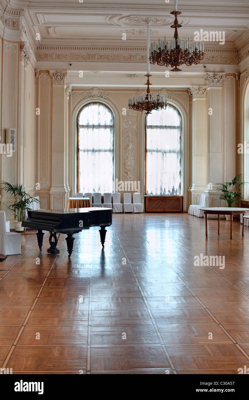 Interiors of Nicholas Palace on Labour Square in Saint-Petersburg ...