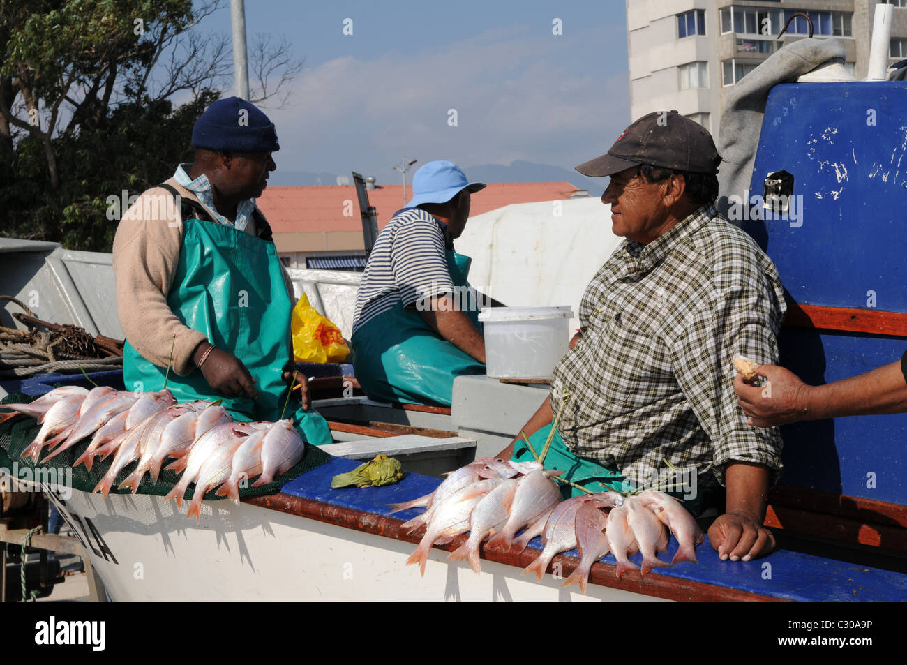 Fish sale boat hi-res stock photography and images - Alamy