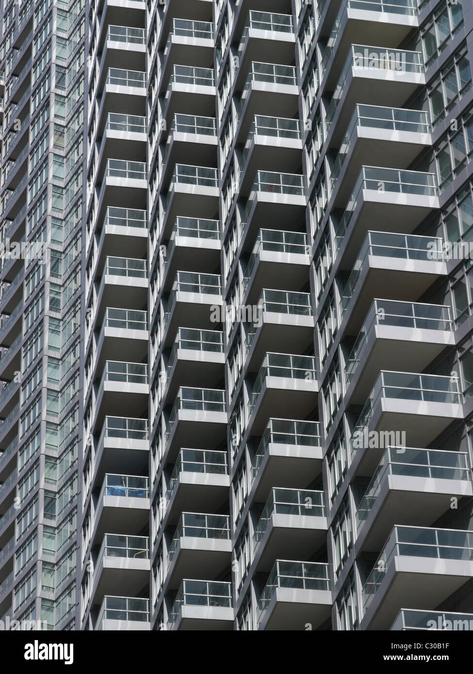 Apartment building balconies hi-res stock photography and images - Alamy