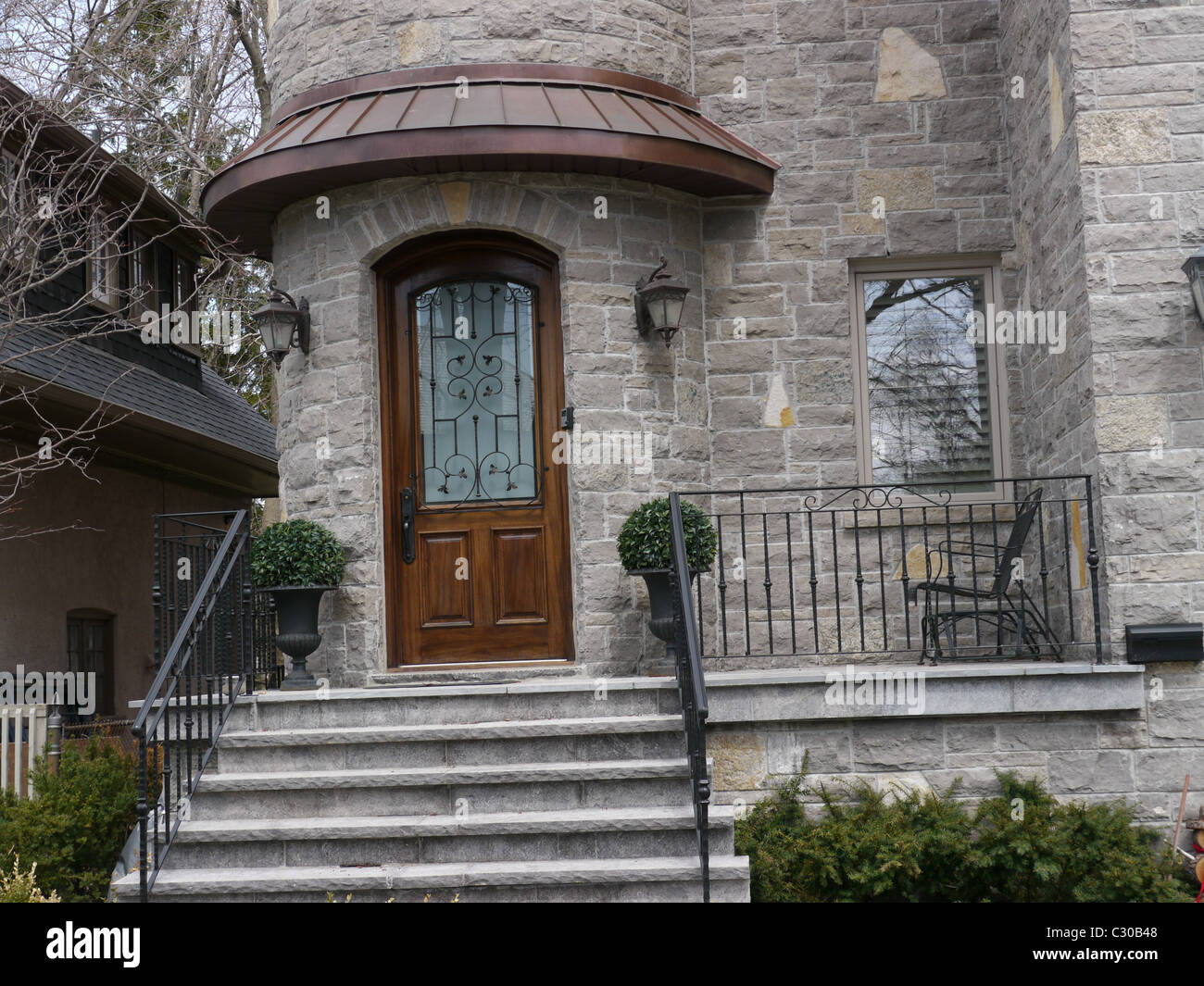 Front door of family home Stock Photo - Alamy