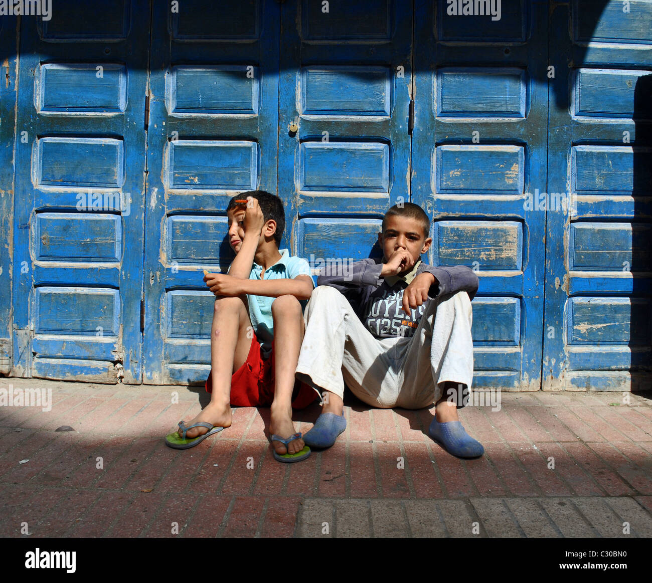 Moroccan children hi-res stock photography and images - Alamy