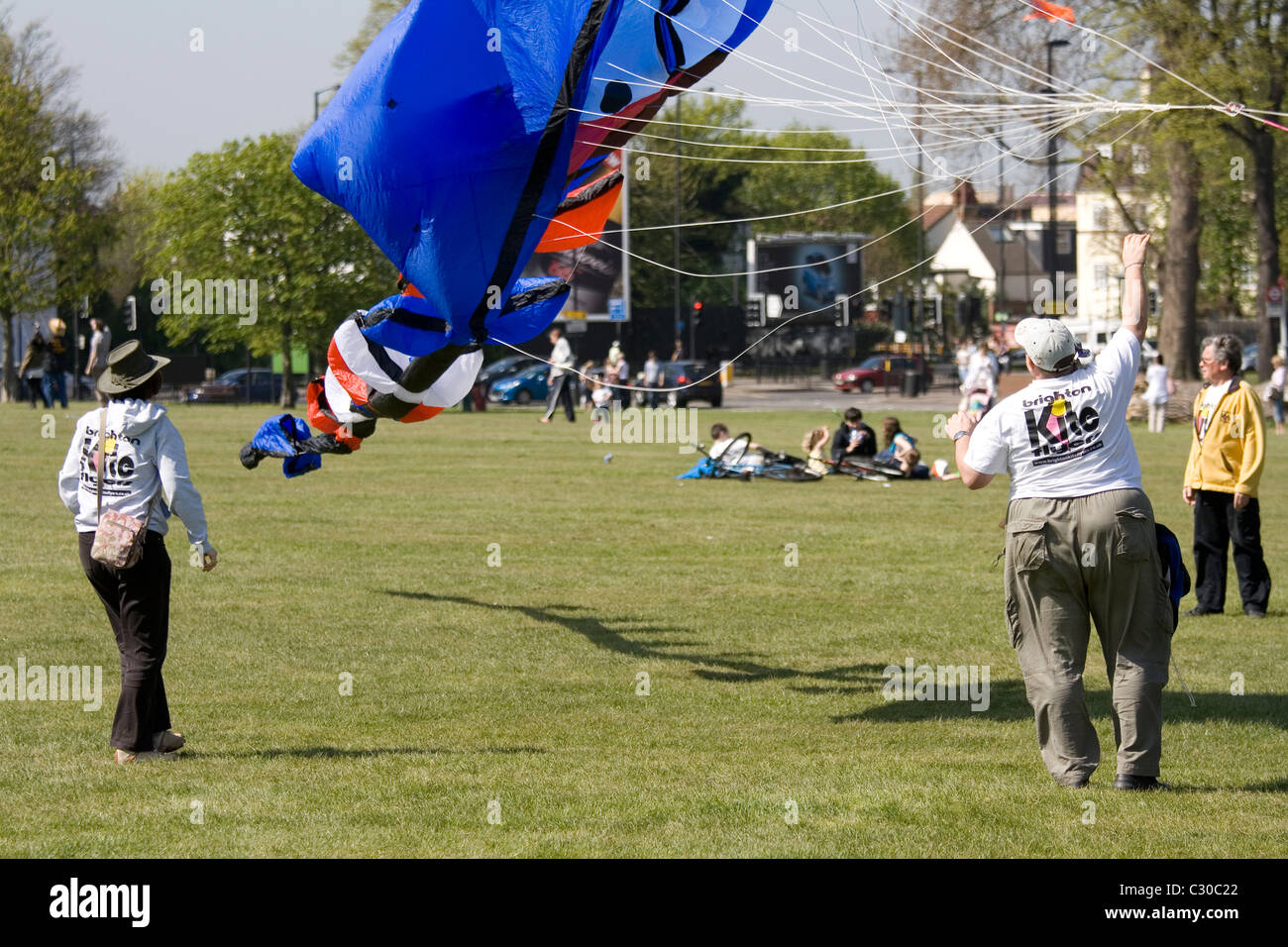 Man tries flying fly hi-res stock photography and images - Alamy