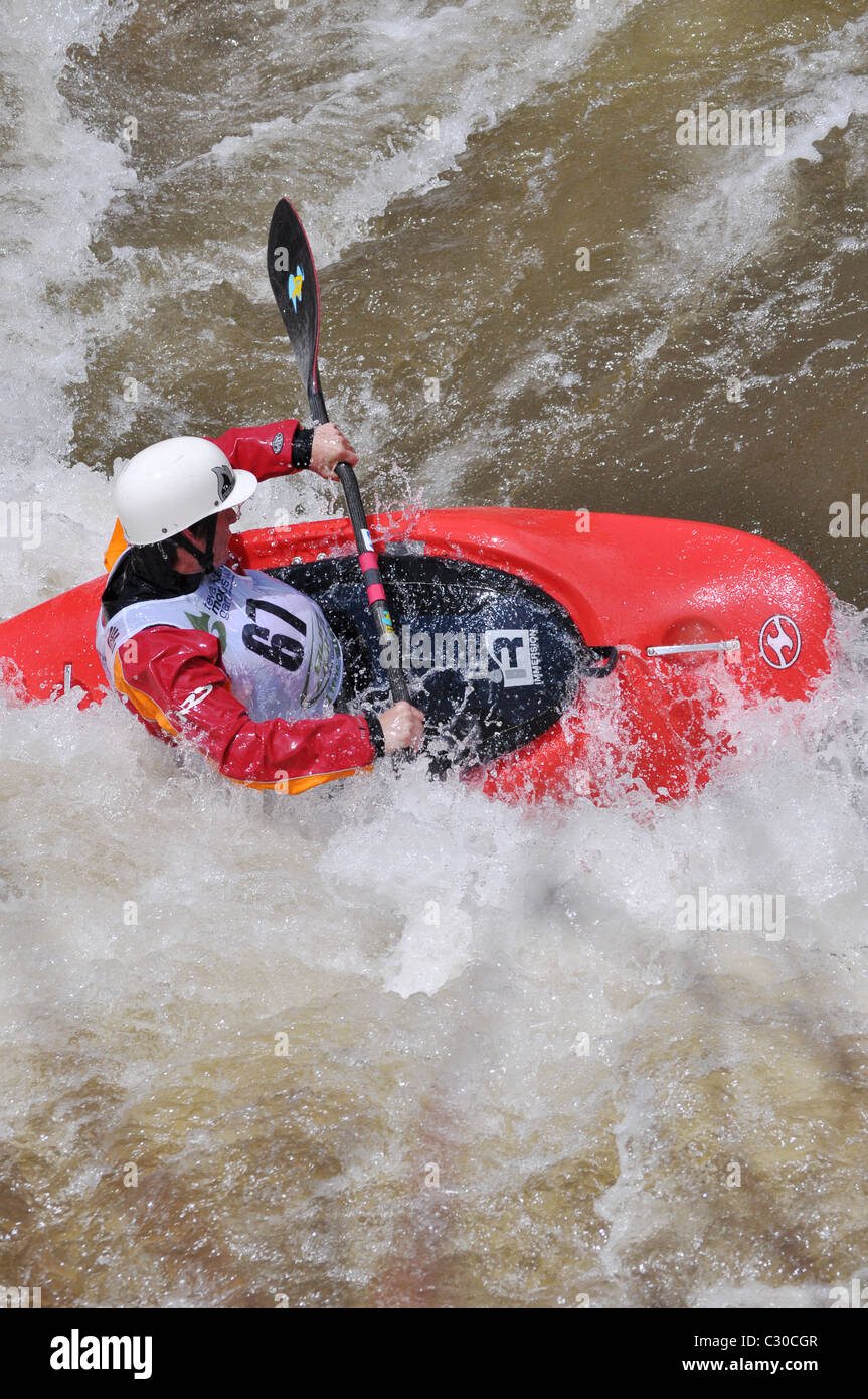 Rapids kayak waterfall hi-res stock photography and images - Alamy