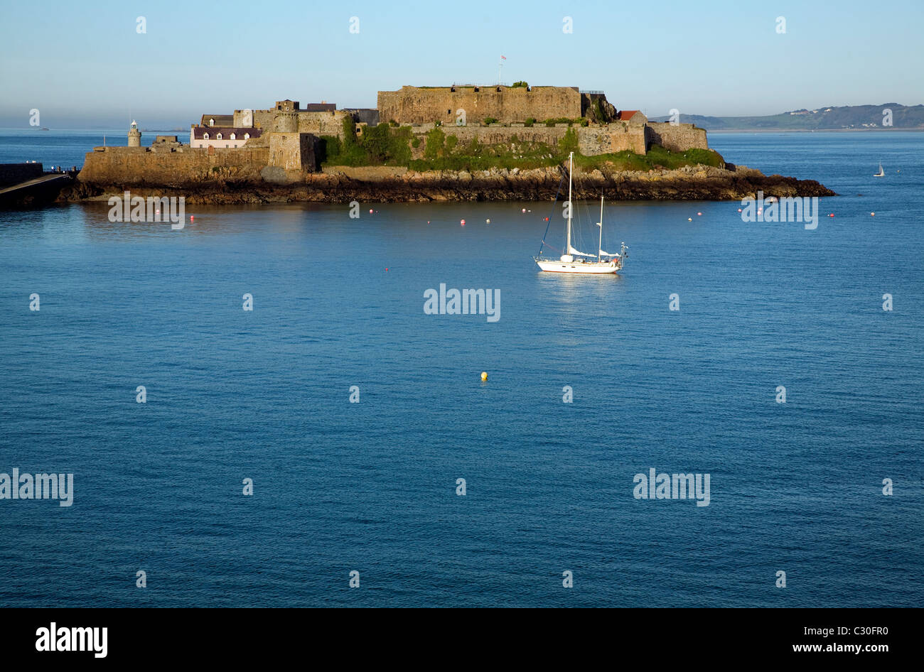 Castle Cornet Guernsey Channel Islands Stock Photo - Alamy